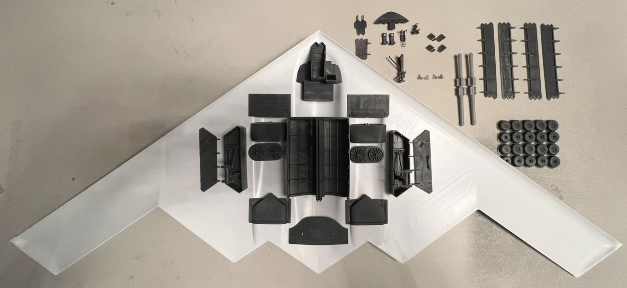 1/48 - Northrop Grumman B-2 Spirit vacuform kit with 3D parts by Titan ...
