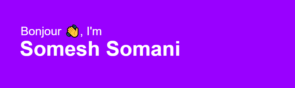 somesh4545 (Somesh Somani) · GitHub
