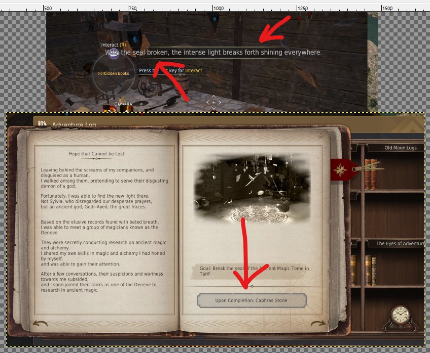 [Game Play] Caphras Book Stuck Breaking the Ancient Tome | Black Desert ...