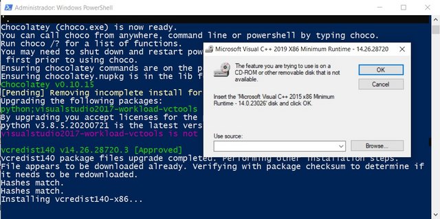 Can't Install Microsoft Visual C++ 2015 x86 Minimum Runtime 14.0.24123 ...