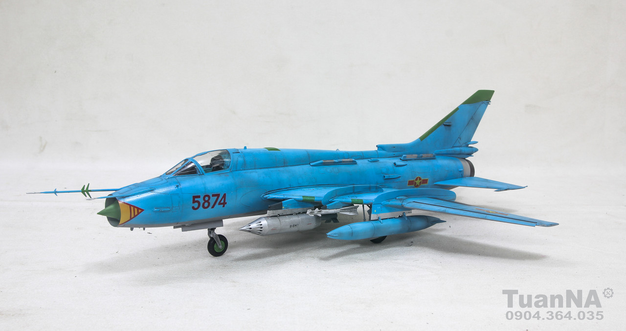 1/48 Su-22 M4 Viet Nam AirForce (Hobby Boss) - Ready for Inspection ...