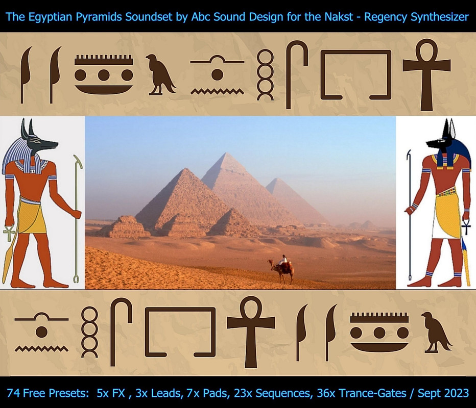 The Egyptian Pyramids Soundbank by Abc for the Nakst Regency — Postimages