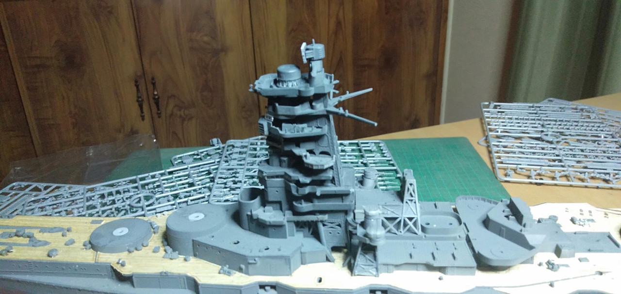 aoshima kongo 1/350 OOB - Work in Progress - Maritime - Britmodeller.com