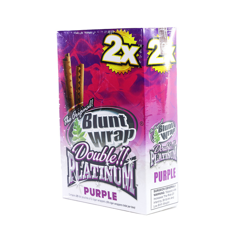 BLUNTW14 Blunt Wrap Double Platinum Purple — Postimages
