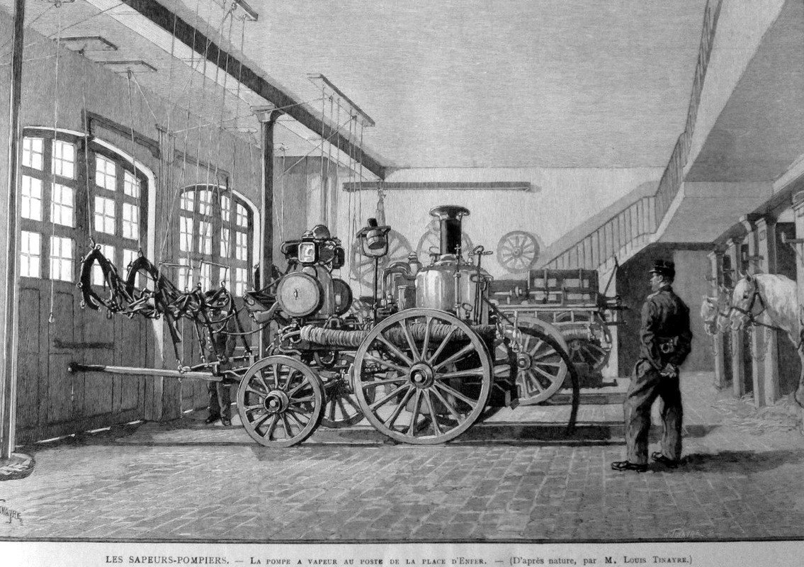 1888 Pompe à vapeur — Postimages