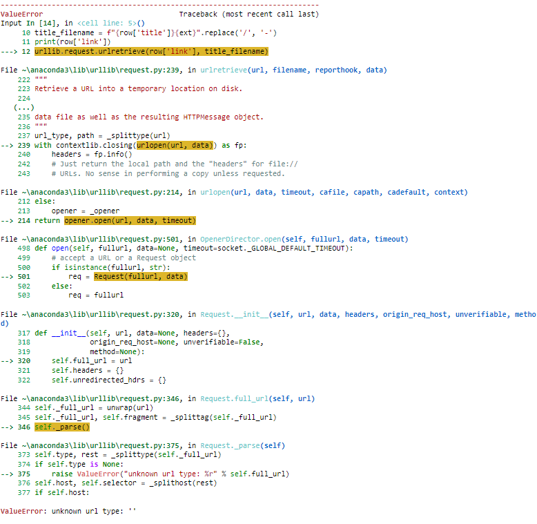 Python How To Download Images From Multiple Urls From A Column In A Csv File Stack Overflow