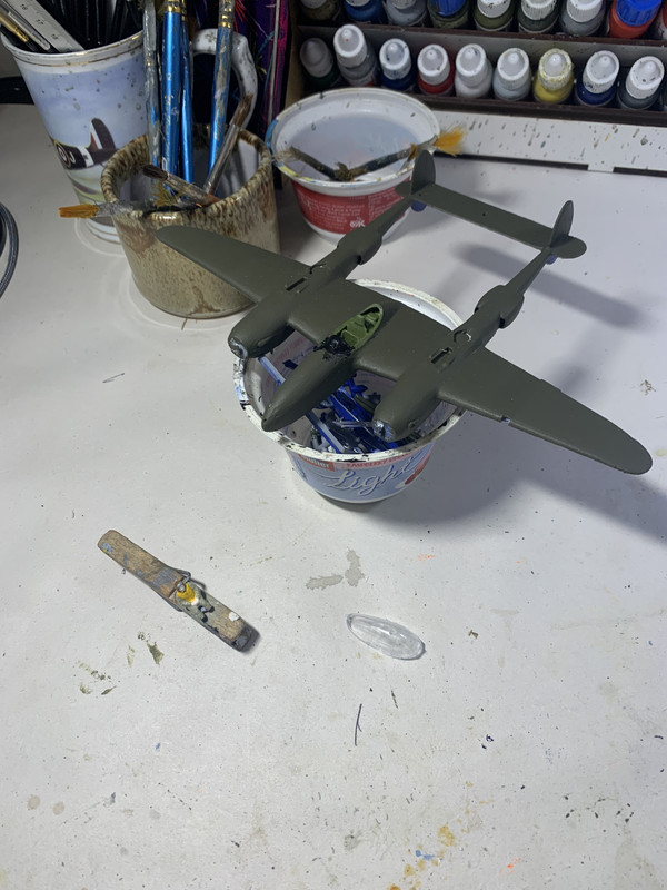***finished***Airfix P-38F - The Fork-tailed Devil: P-38 Lightning STGB ...