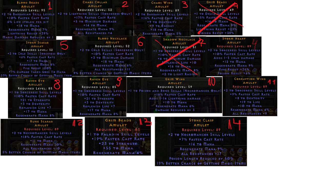 Caster Amulets - Topic - d2jsp