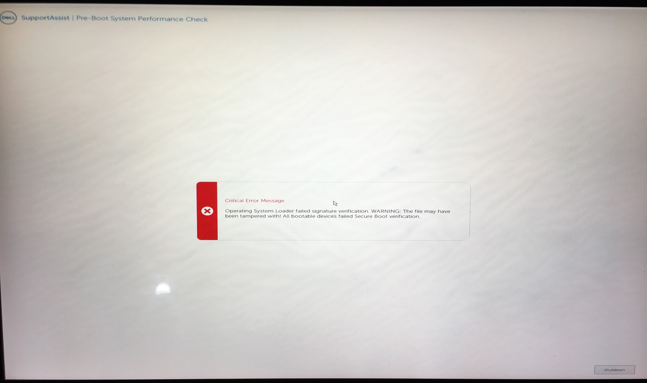 How To Fix This Operating System Loader Failed Signature Verification Windows 11 Forum