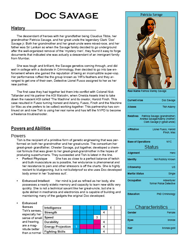 TtH • Story • Who's Who in the Tera-Verse