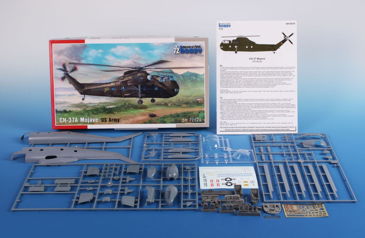 1/72 - Sikorsky CH-37 Mojave/Deuce by Special Hobby - CH-37A reissued ...