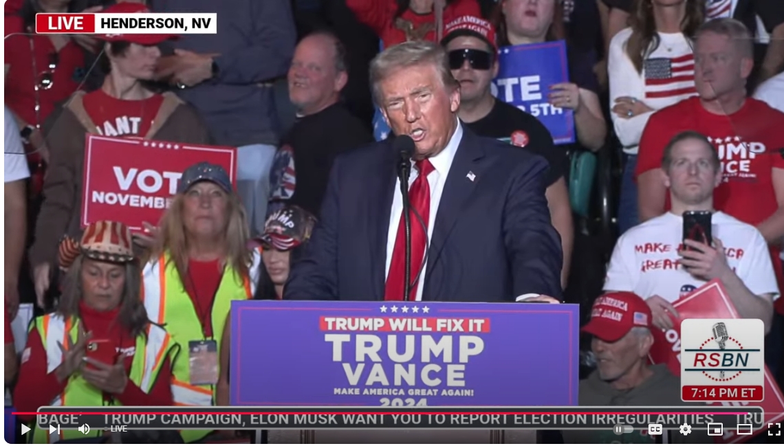 LIVE: President Trump Holds a Rally in Albuquerque, NM 10/31/24 ...