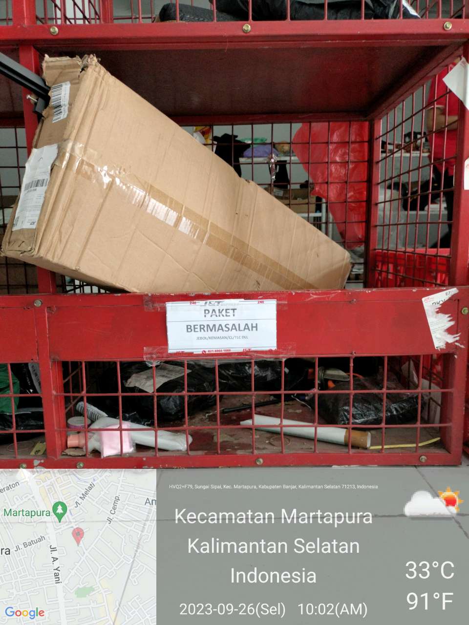 PAKET BERMASALAH — Postimages