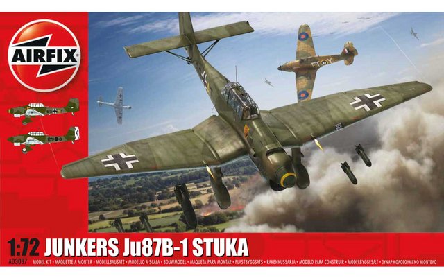 1/72 - Junkers Ju-87B-1/B-2 & R-2 Stuka by Airfix - released - The Rumourmonger - Britmodeller.com