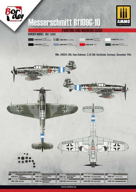 Border models Messerschmitt Bf 109 G-10 - Aircraft WWII - Britmodeller.com