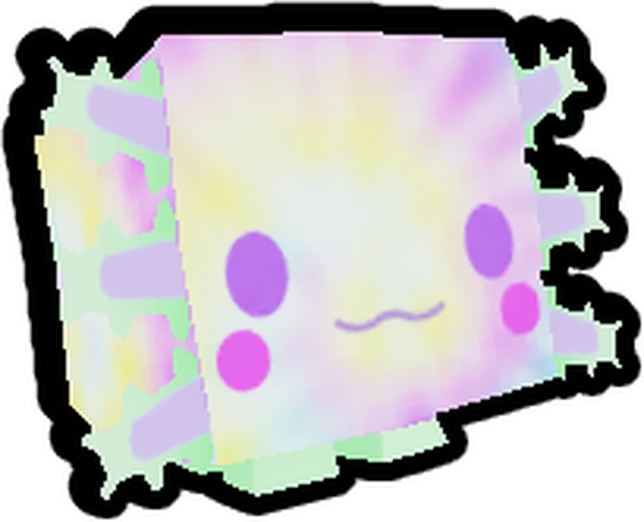 tiedye axolotl - Pet Simulator 99 (PS99) Item - 123Demands