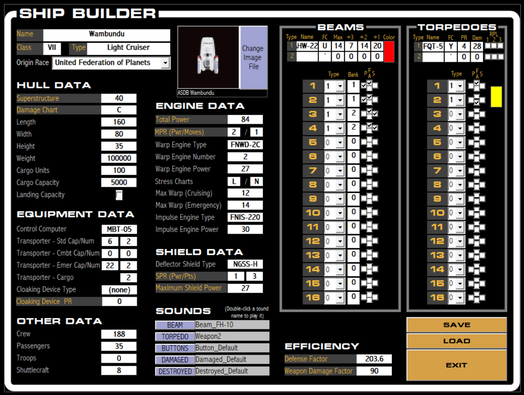 Wambundu Class Light Cruiser Mk IV, Torg's Systems — Postimages