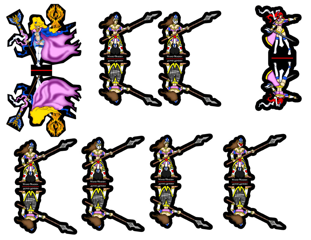 hand maidens editable — Postimages