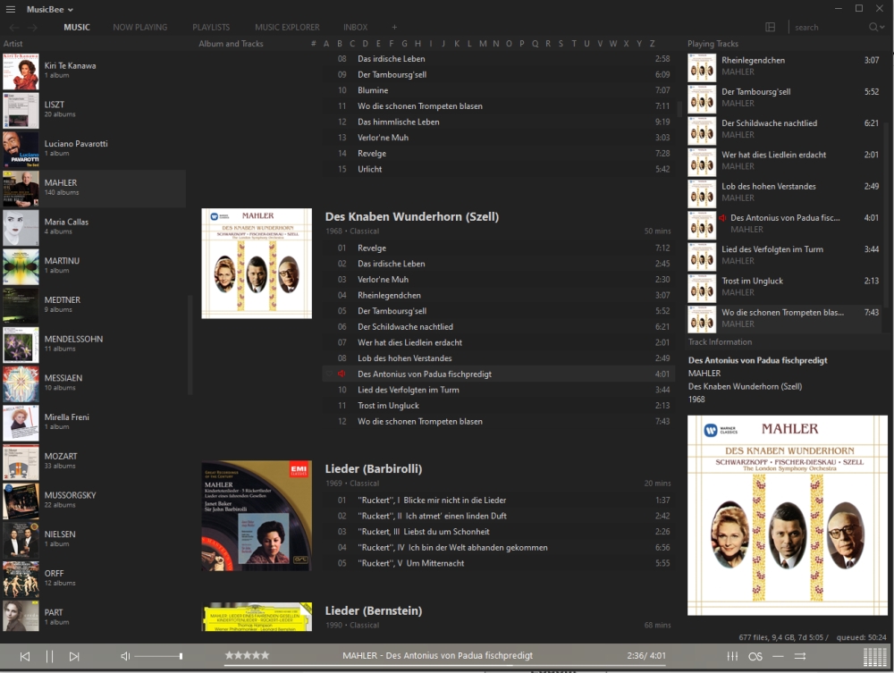Right sidebar. Can I have both "Lyrics" and "Track information" panels?