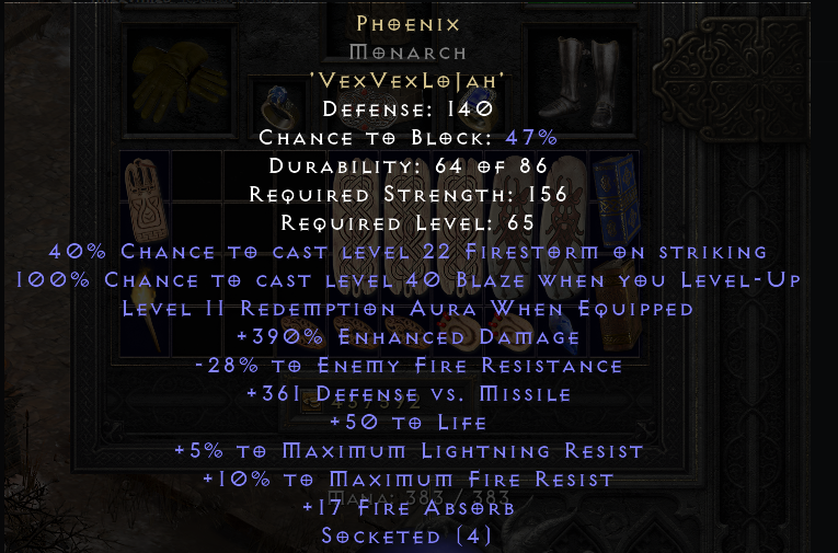 Phoenix Shield Ft - Topic - d2jsp