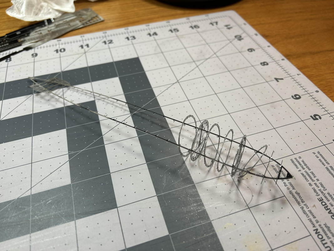 Finished Photos of 1/1000 Scale Metal Skeleton Graf Zeppelin (LZ127 ...