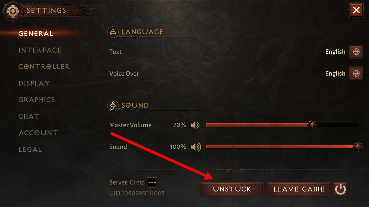 Stuck on diablo - Bug Report - Diablo Immortal Forums