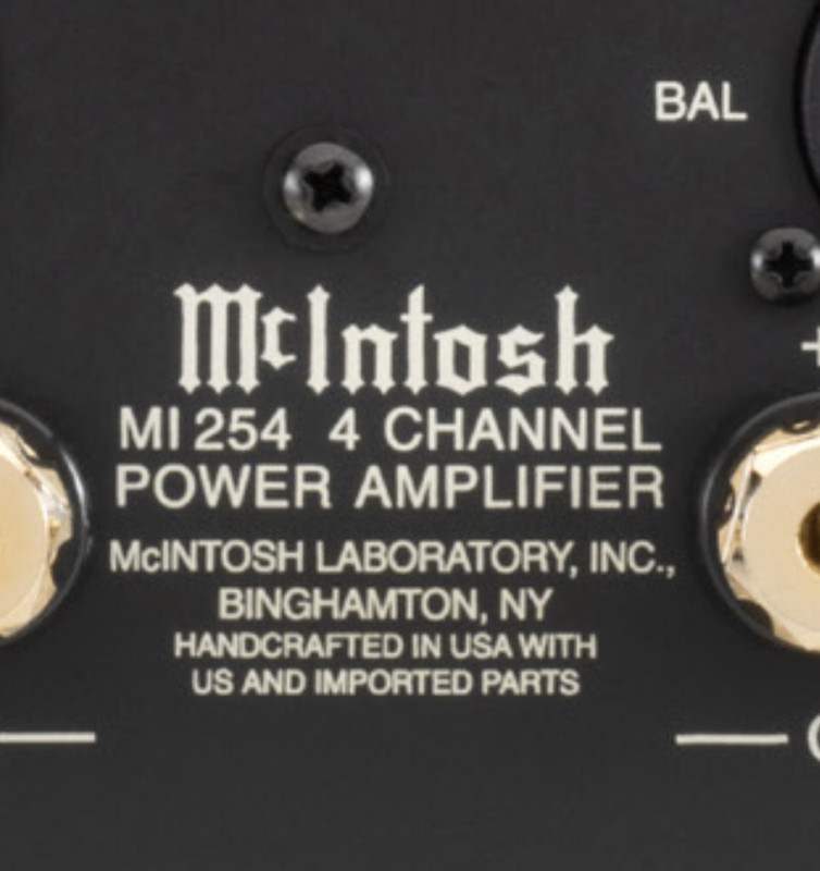 McIntosh Class D Power Amp MI254 | Steve Hoffman Music Forums
