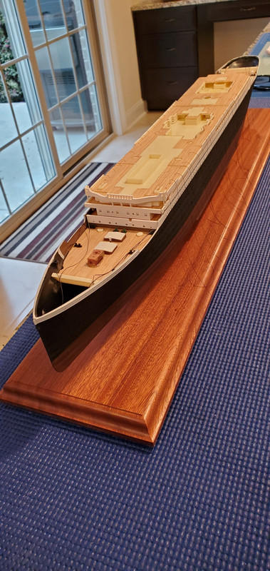 Minicraft 1/350 Titanic. My first adult attempt at plastic ship ...
