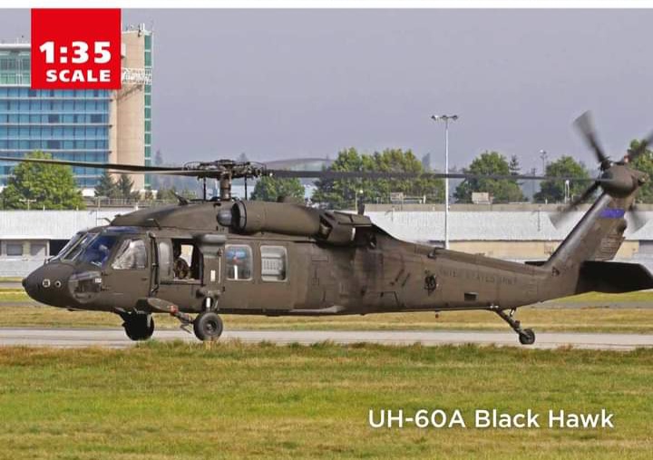 1/35 - Sikorsky UH-60A Black Hawk by ICM Models - box art - release in ...