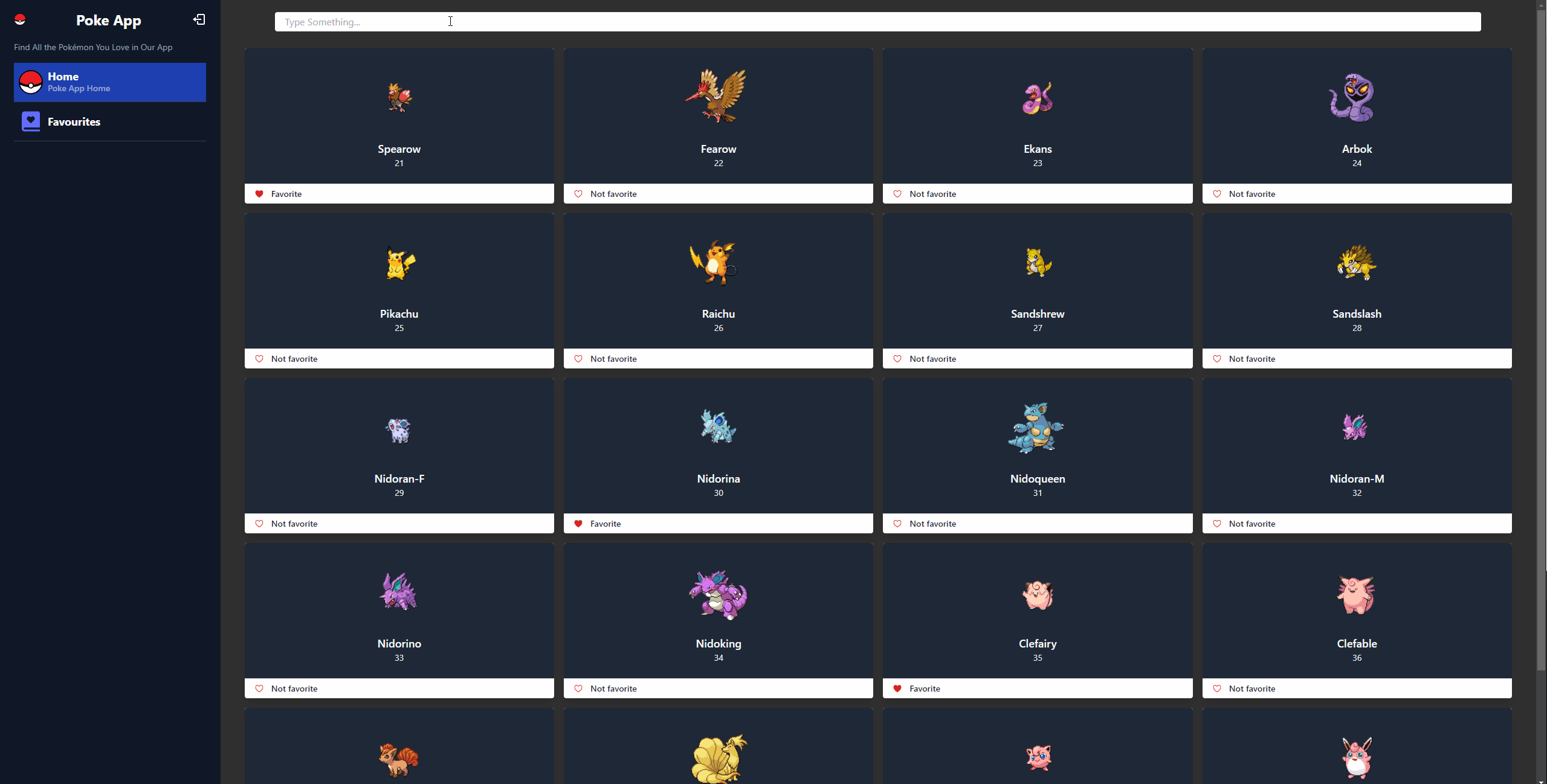 poke app home suggestions — Postimages