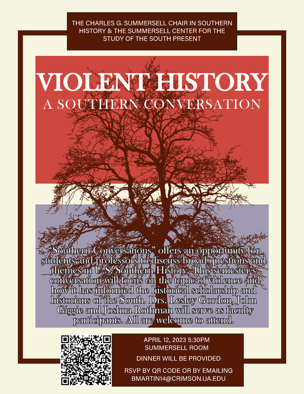 Violent History: A Southern Conversation – Department of History