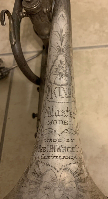 King 1935 Master Model cornet sn 182130 (9) — Postimages