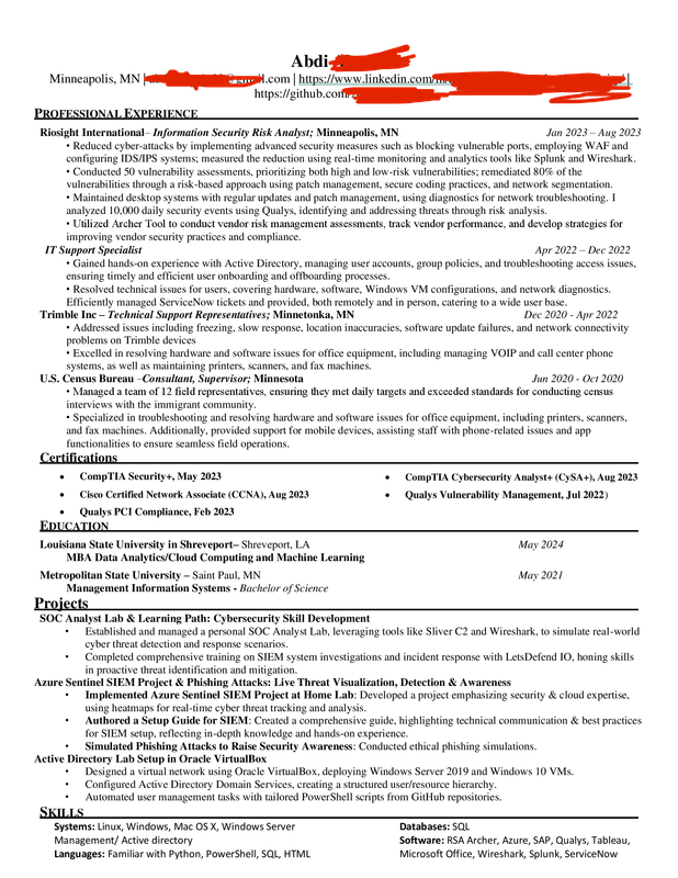 Resume — Postimages