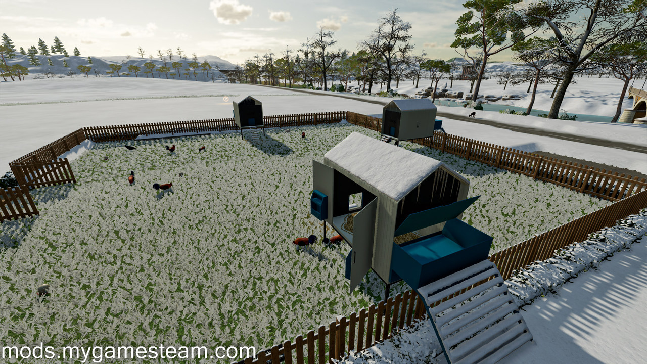 Modern Coop Chicken Husbandry Mod for Farming Simulator 22 %%sitename%%