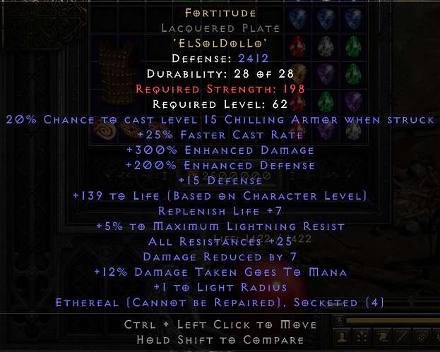 Offer Fortitude - Topic - d2jsp