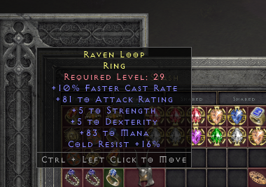 Top Lld.29-30 Pvp Ring 10fcr : Ar -str -dex -mana - Topic - d2jsp