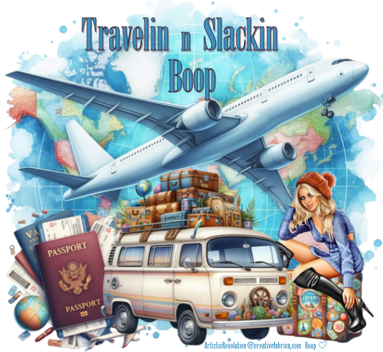 airplane slackin travel van suitcase — Postimages