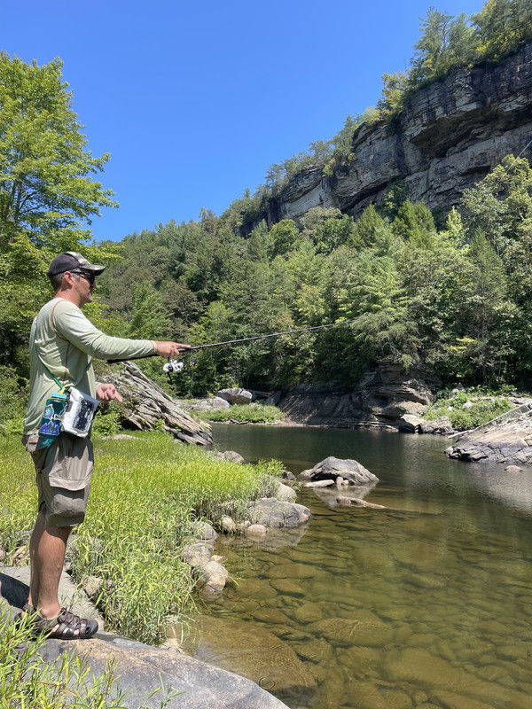 My happy place - Smallmouth Bass Fishing - Bass Fishing Forums