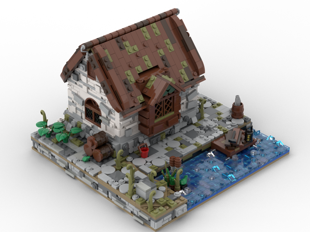 LEGO MOC-136699 Fisherman's House by legoprofi | Rebrickable - Build ...