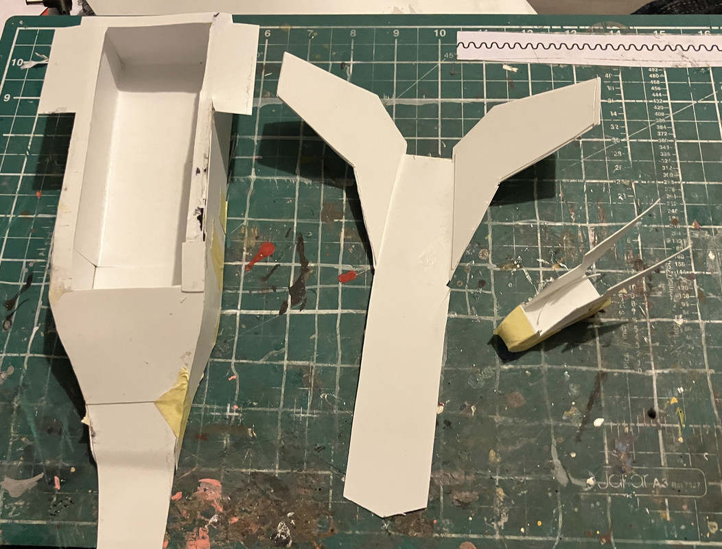 Cheyenne Dropship 1/72 Scratchbuilt/papercraft - Above the Karman Line ...