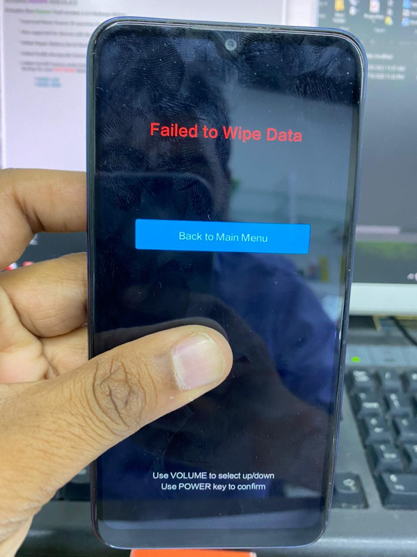 MI Play user data error successfully fixed by shrinking EMMC from 64GB ...