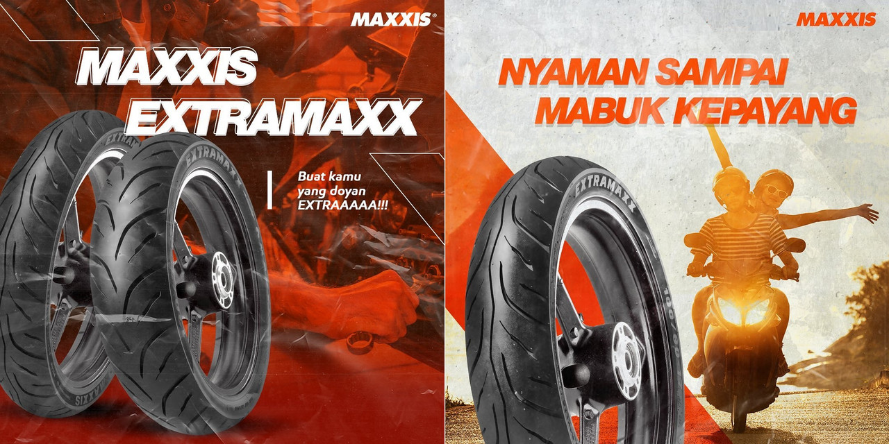 Jual Maxxis Extramaxx M6233W 80/90-14 Ban Tubeless Motor Matic + Free ...