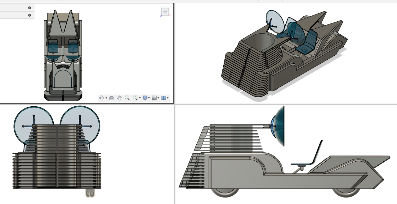 Forbidden Planet Jeep - Work In Progress - SF & RealSpace ...