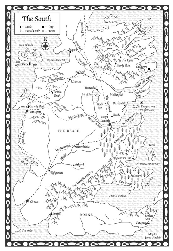 [Spoilers Extended] Maps of The Lands of Planetos : asoiaf