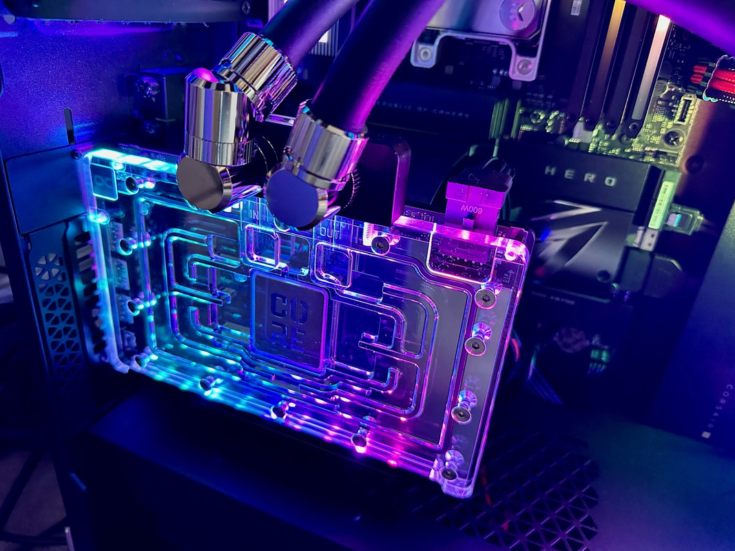 Installed the water block to my RTX 5090 | Overclockers UK Forums