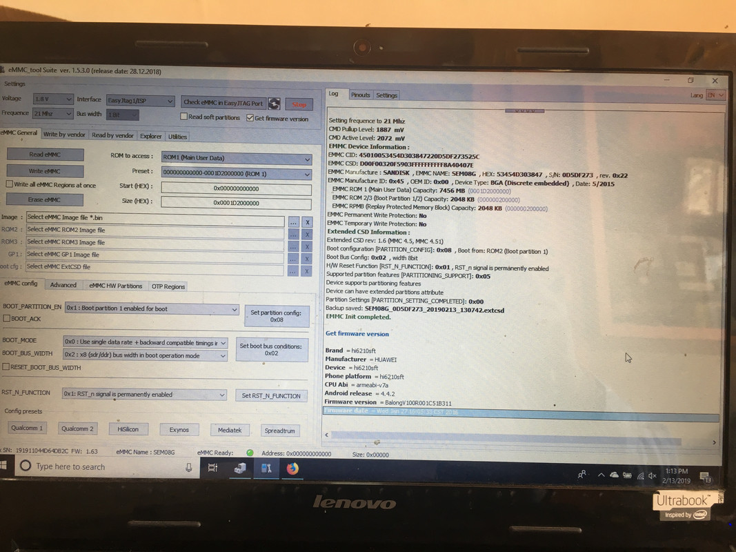 How Repair CHC-U01 emergency data error - GSM-Forum