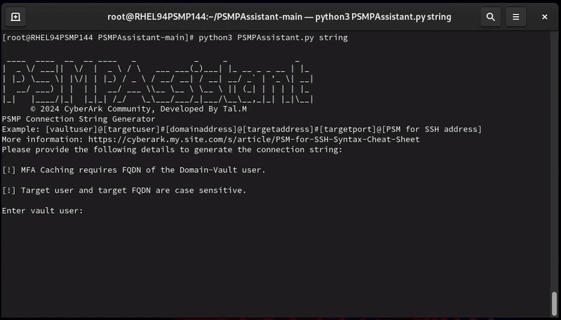 GitHub - TalMaIka/PSMPAssistant: PSM for SSH Assistant Tool