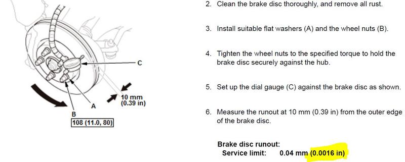 Braking Vibration - Warped Rotor, Parallelism or Impregnated Brake ...