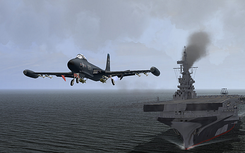 F2H Banshee and F9F Panther Korean campaigns