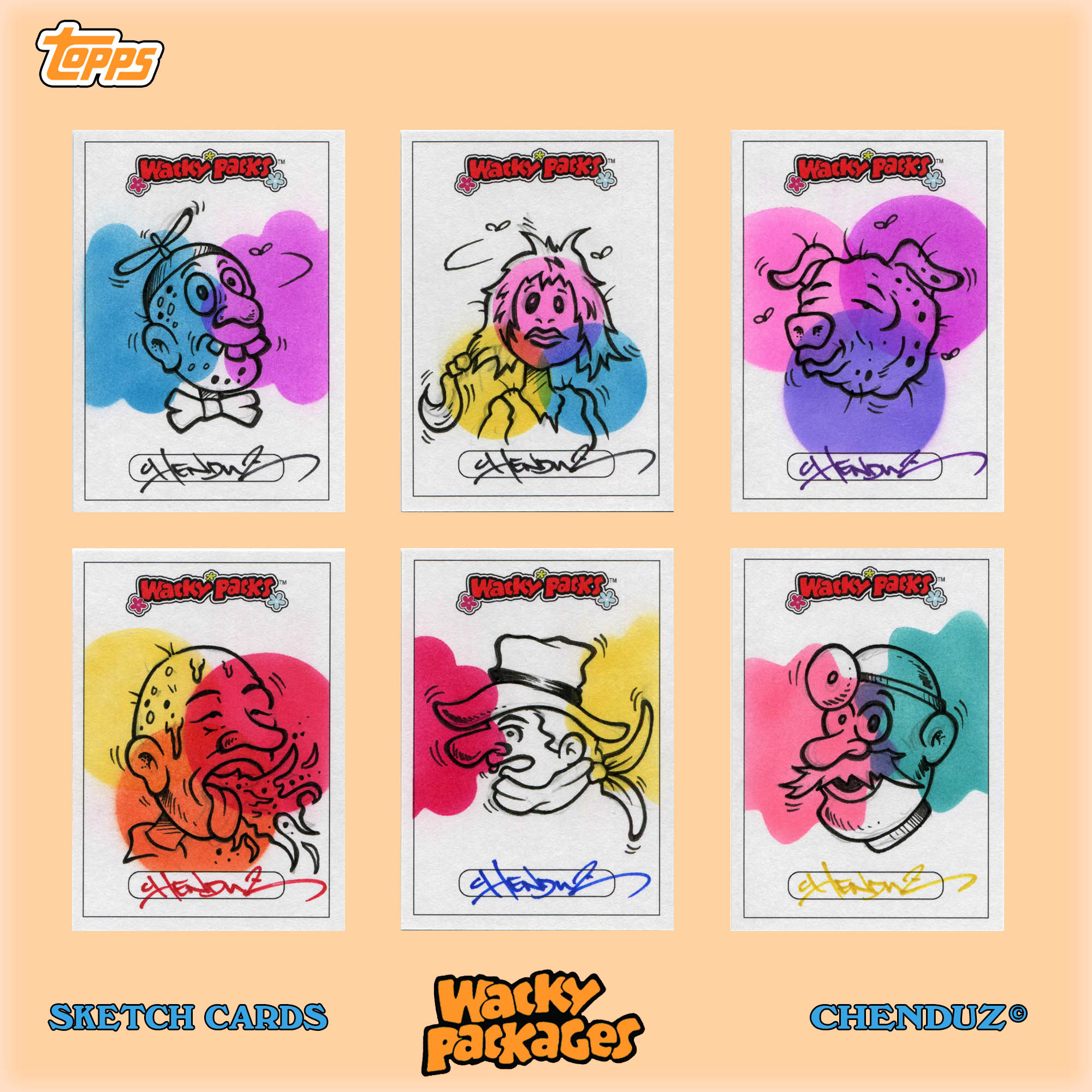 Wacky Packages 2023 Flashback sheet 1 — Postimages